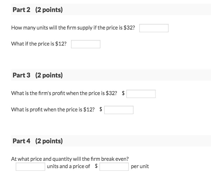 Solved A competitive firm has a cost function given by c(y) | Chegg.com
