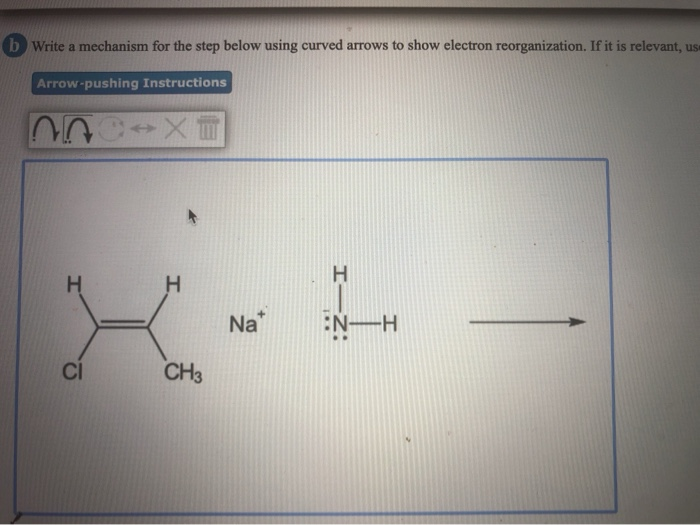 Solved b Write a mechanism for the step below using curved | Chegg.com
