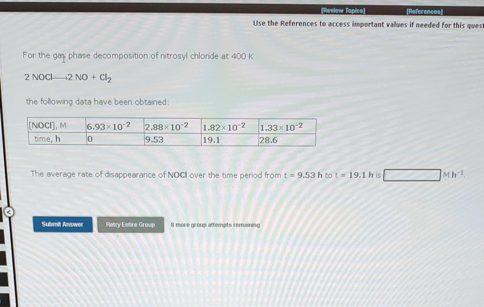 Solved Use the References to access important values if | Chegg.com