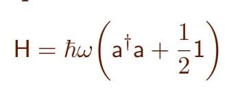 Solved H=ℏω(a†a+211)H=2m1p2+21mω2x2=ℏω⎝⎛210000⋮023000⋮002500 | Chegg.com