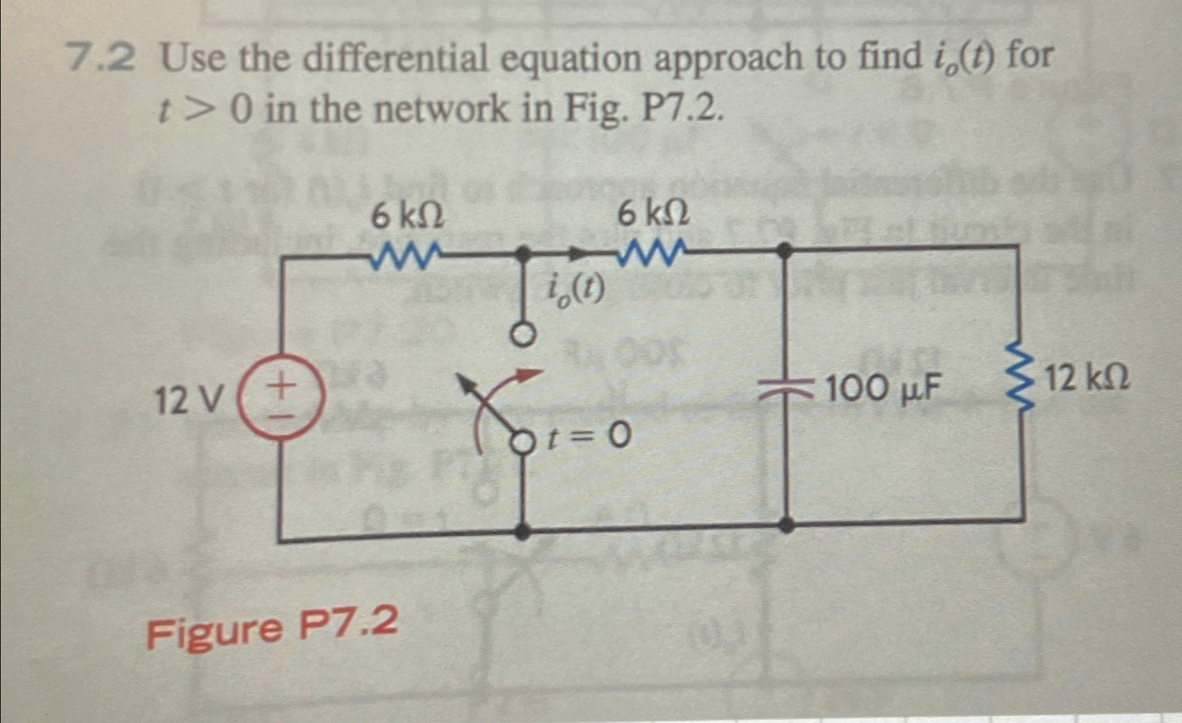 Solved 7.2 ﻿Use the differential equation approach to find | Chegg.com