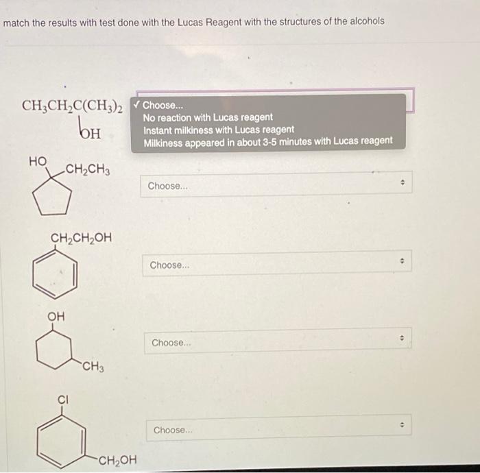 Lucas Reagent Structure