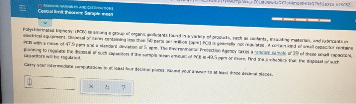Solved RANDOM VARIABLES AND DISTRIBUTIONS Central Amit | Chegg.com