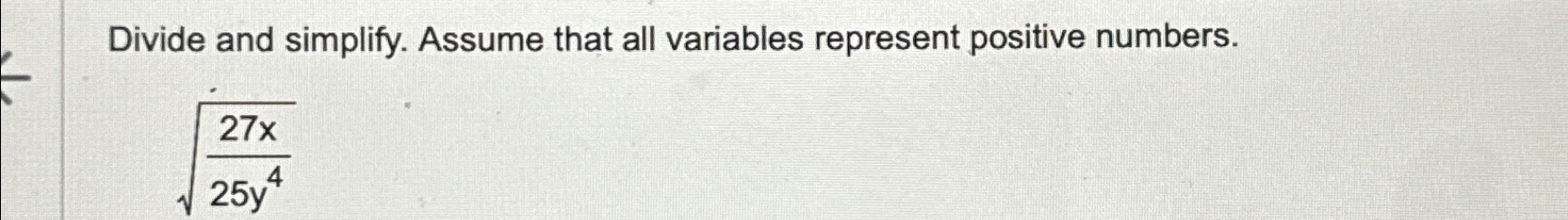 Solved Divide and simplify. Assume that all variables | Chegg.com