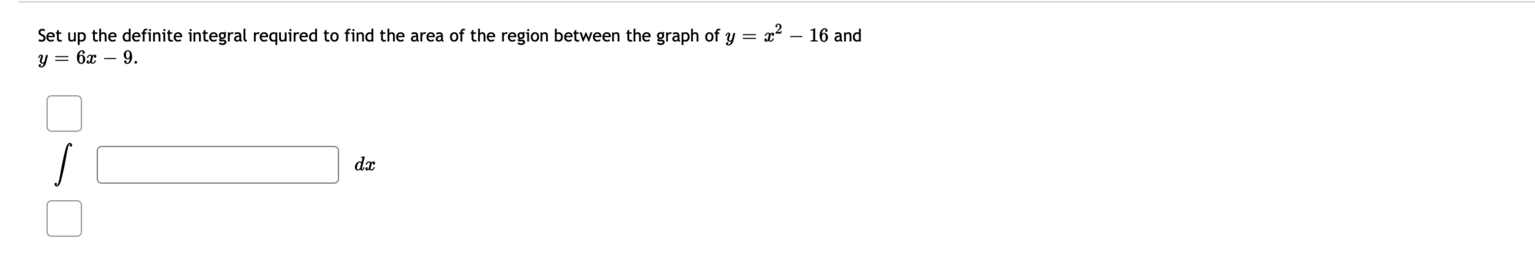 Solved Set up the definite integral required to find the | Chegg.com