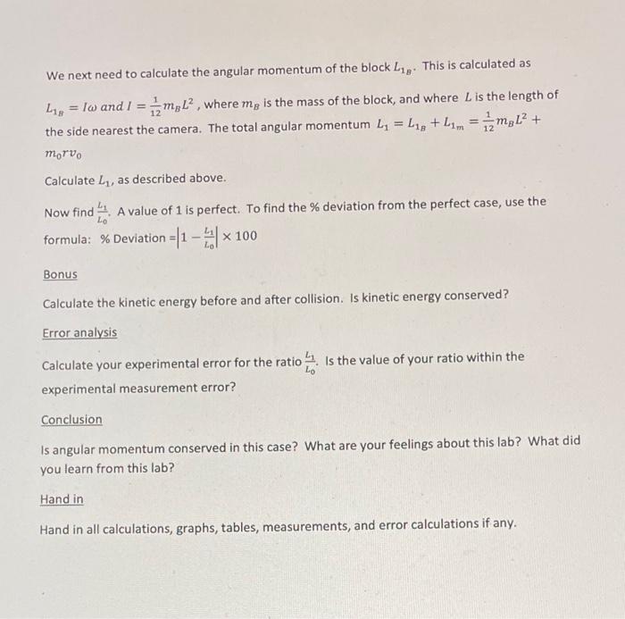 AP Physics Conservation of Angular Momentum | Chegg.com