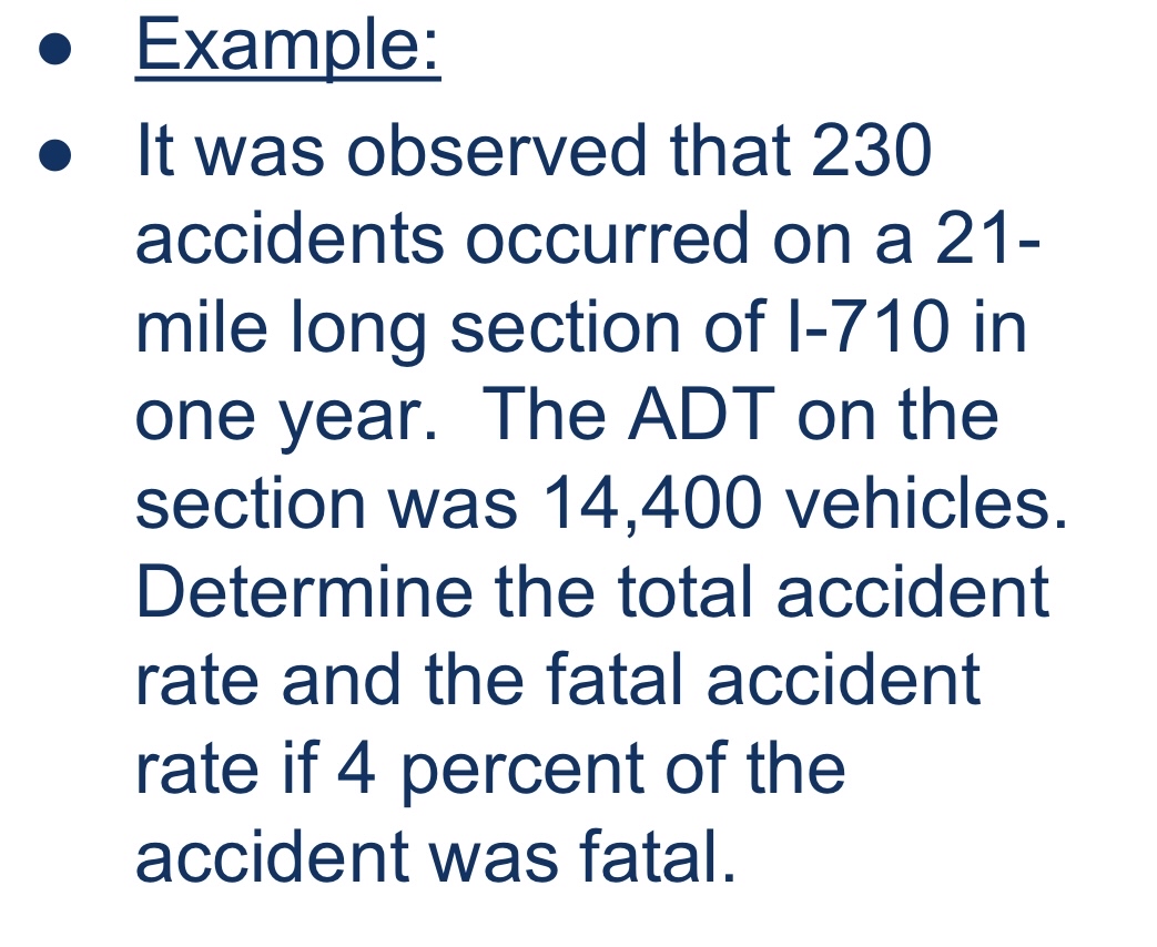 Solved Example:It was observed that 230 ﻿accidents occurred | Chegg.com