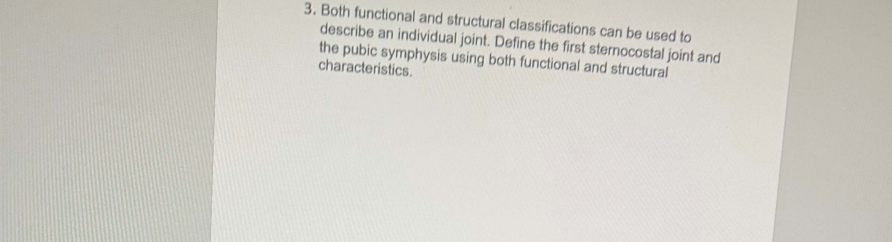 Solved Both functional and structural classifications can be | Chegg.com