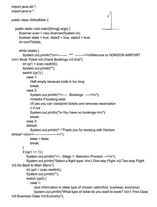 Solved urgent please 💗i need to add a code to the main | Chegg.com