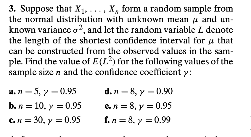Solved Suppose that x1,dots,xn ﻿form a random sample fromthe | Chegg.com