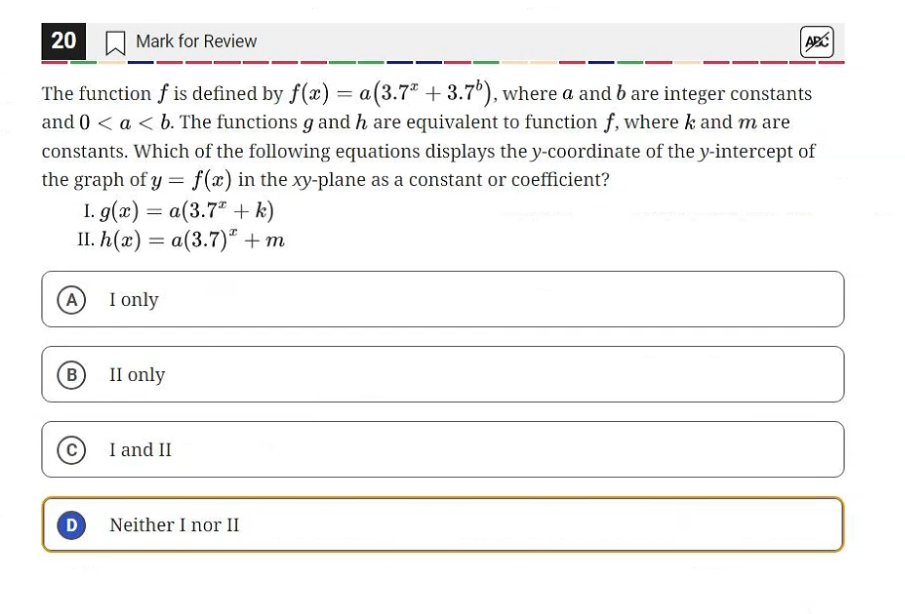 Solved The function f is defined by f(x)=a(3.7^(x)+3.7^(b)), | Chegg.com