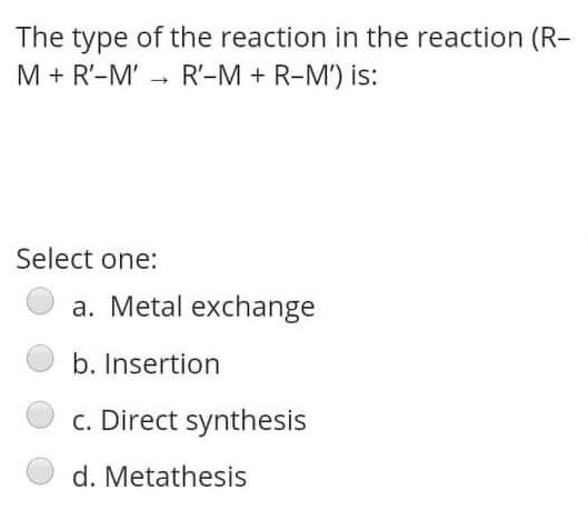 Solved The reaction of RMgX with the Formaldehyde give | Chegg.com