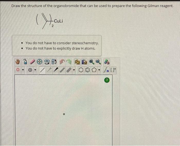 Solved Draw the structure of the organobromide that can be | Chegg.com