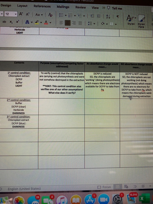 Design Layout References Mailings Review View >> Tell | Chegg.com