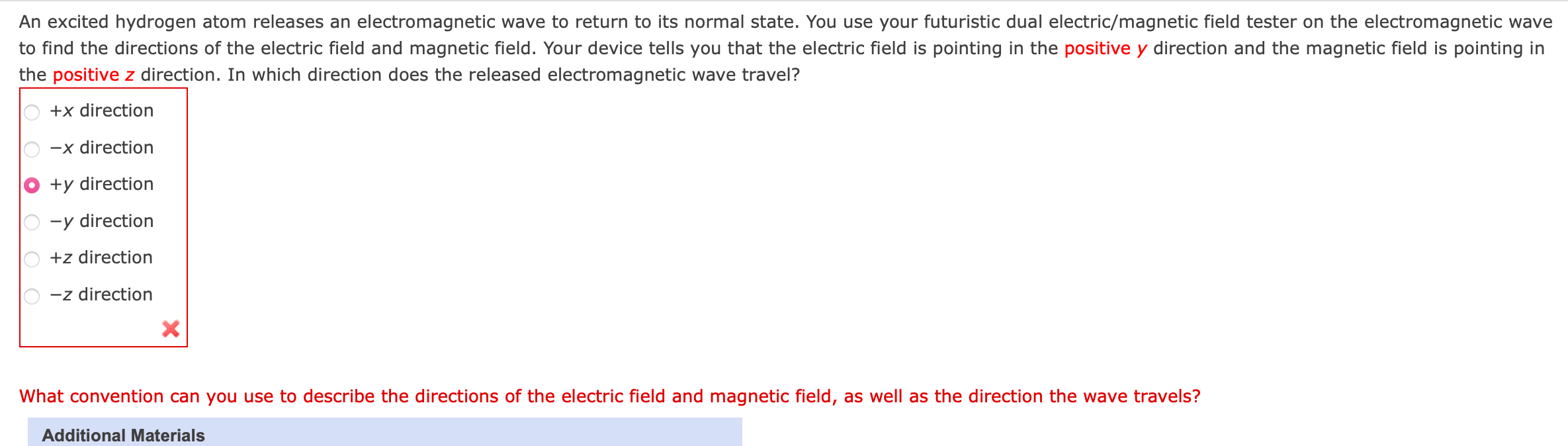 An excited hydrogen atom releases an electromagnetic | Chegg.com