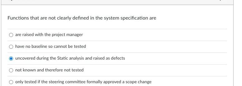 Solved Functions that are not clearly defined in the system | Chegg.com