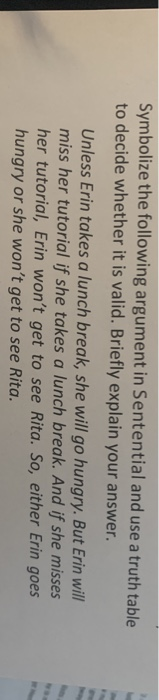 Solved 2 Symbolize the following English sentences in | Chegg.com