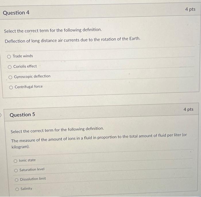 Solved Use the following global map to answer the items | Chegg.com