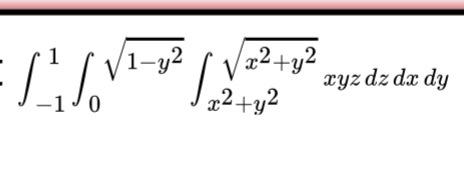 Solved Convert into an integral in cylindrical coordinates | Chegg.com