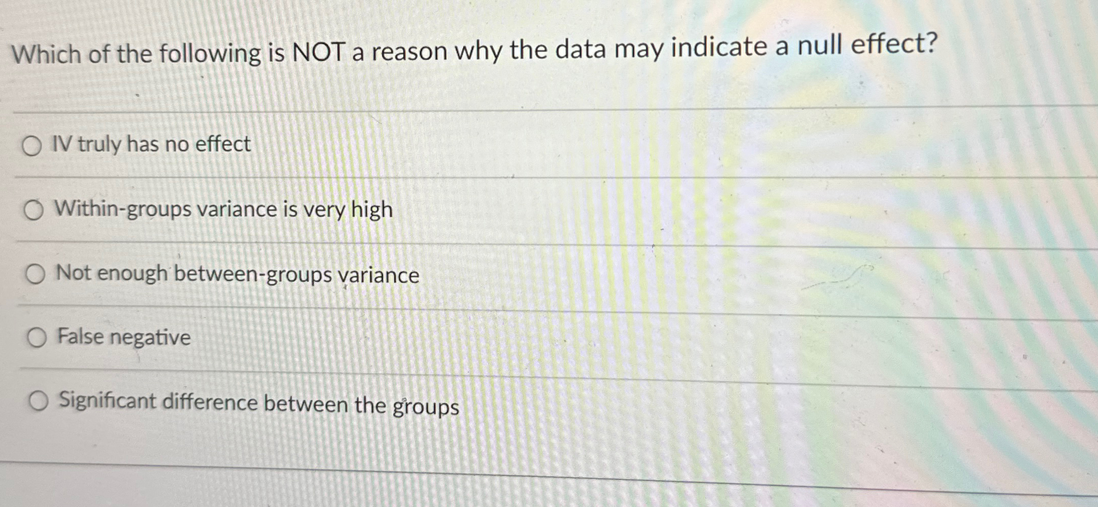 Solved Which of the following is NOT a reason why the data | Chegg.com