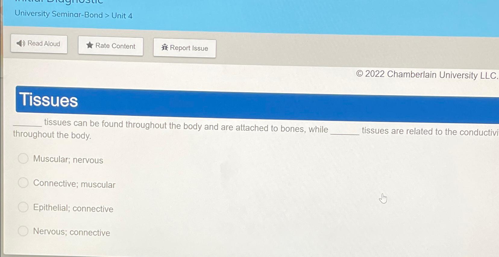 Solved University Seminar-Bond > ﻿Unit 4(C) 2022 | Chegg.com