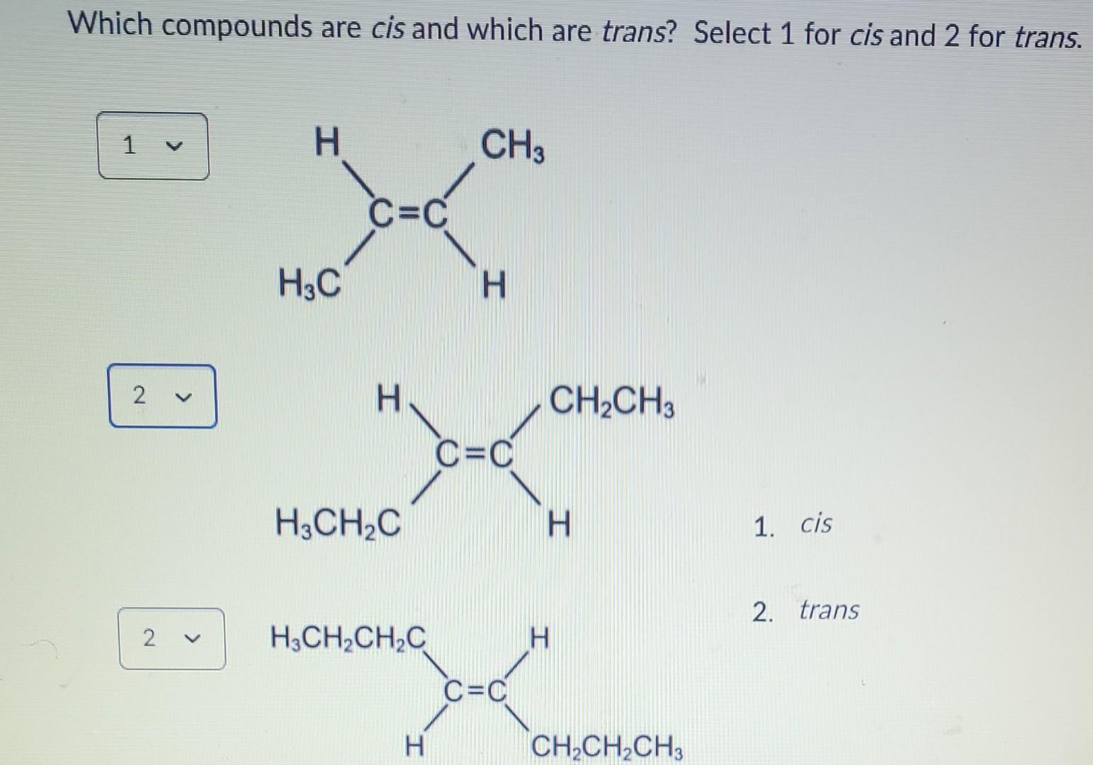 Solved Name the alkene given below. CH3 1 CH3-CH-CH2 CH-CH3 | Chegg.com