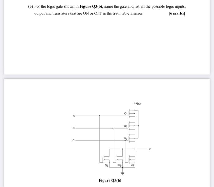 Solved Question 3 4. a) The data sheet of a quad two-input | Chegg.com
