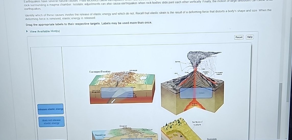 Solved rock surrounding a magma chamber. Isostatic | Chegg.com