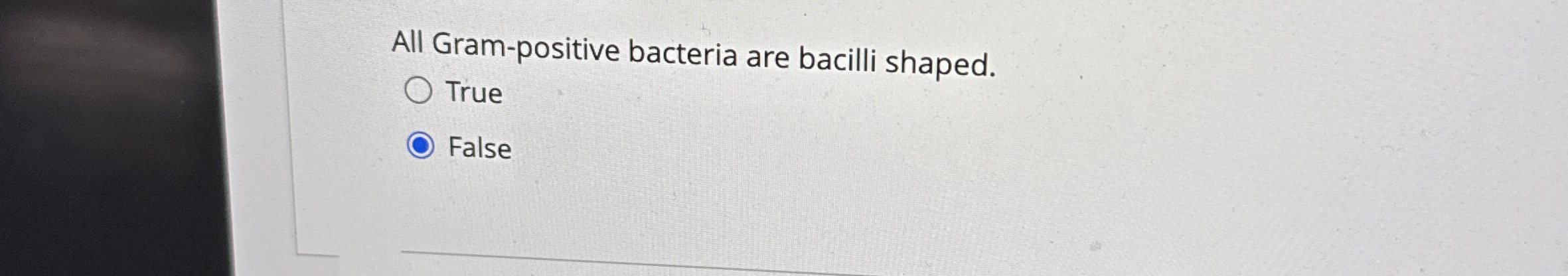 Solved All Gram-positive bacteria are bacilli | Chegg.com