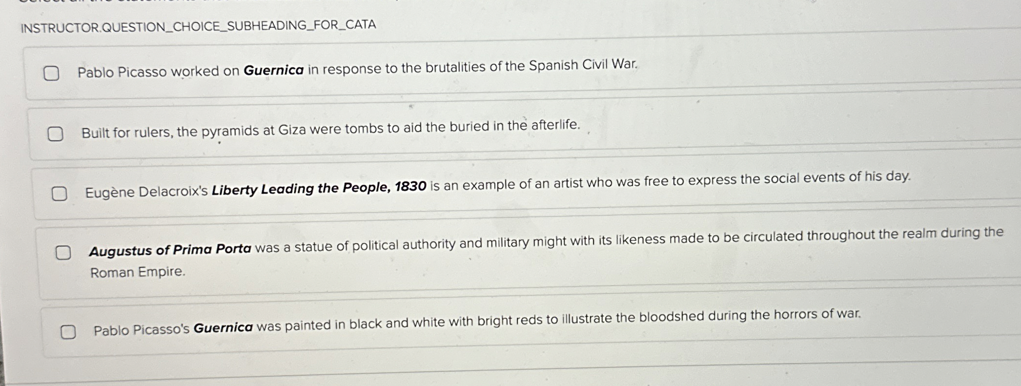 Solved INSTRUCTOR.QUESTION_CHOICE_SUBHEADING_FOR_CATAPablo | Chegg.com