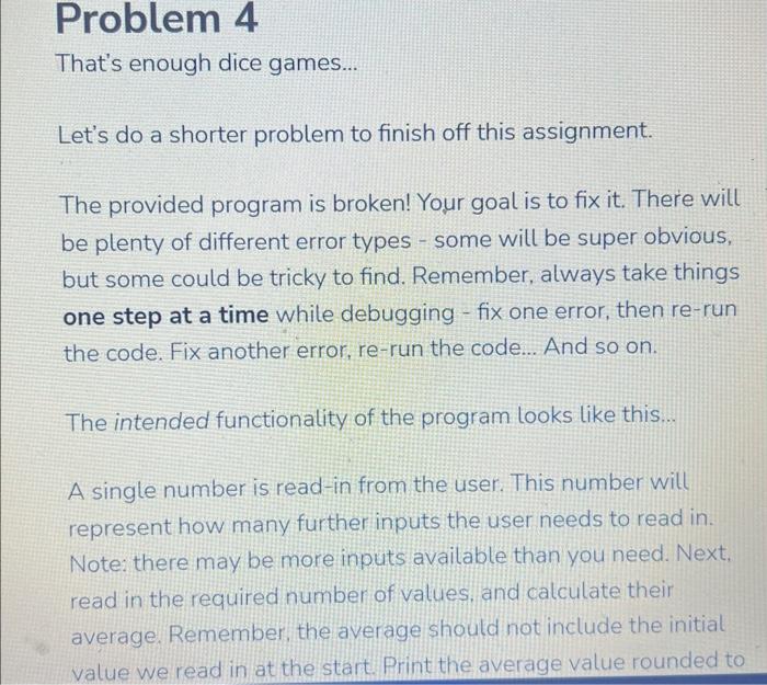 Solved can you please solve this debugging problem and send | Chegg.com