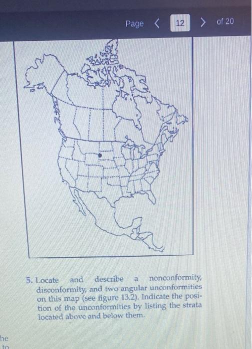 Solved 5. Locate and describe a nonconformity, | Chegg.com