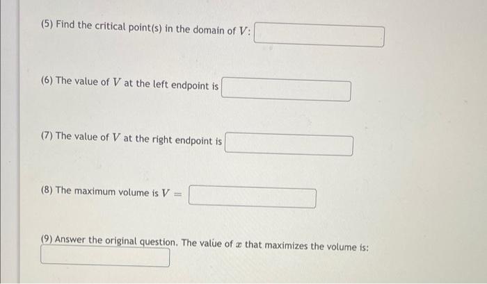 Solved Open-box Problem. An open-box (top open) is made from | Chegg.com