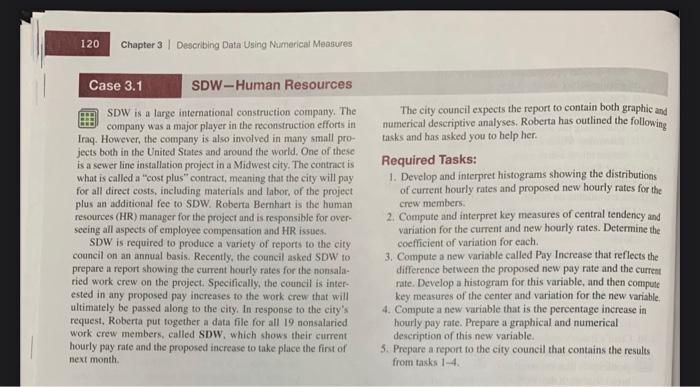 Solved 120 Chapter 3 | Describing Data Using Numerical | Chegg.com