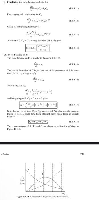 Solved Chemical reaction engineering These are 2 examples | Chegg.com