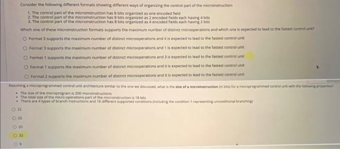 Solved Consder the following different formats showing | Chegg.com