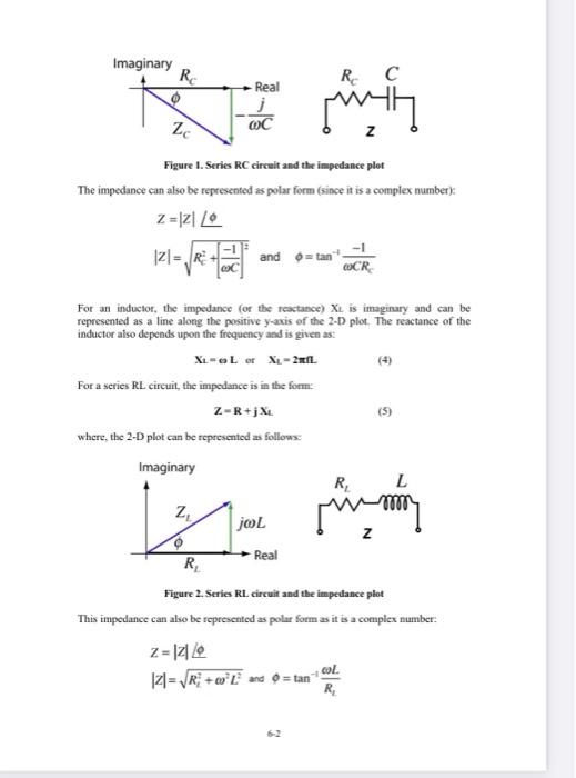 Solved LAB 7: Open-Ended Lab Experiment Impedance | Chegg.com