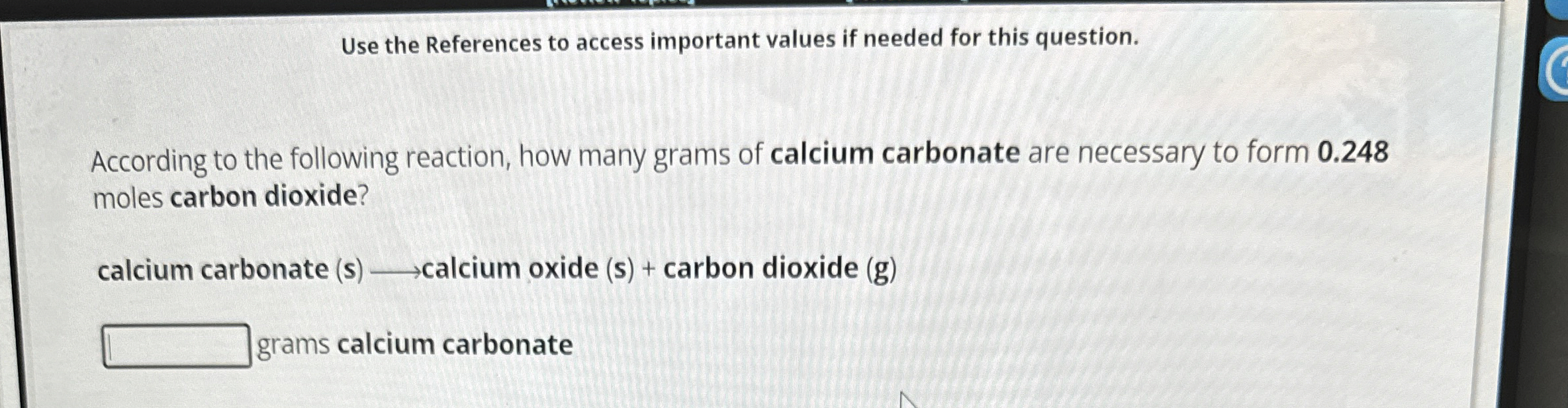 Solved Use the References to access important values if | Chegg.com