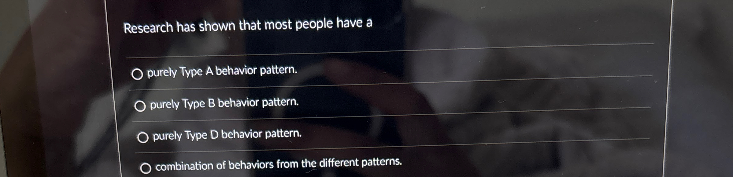 Solved Research Has Shown That Most People Have Apurely