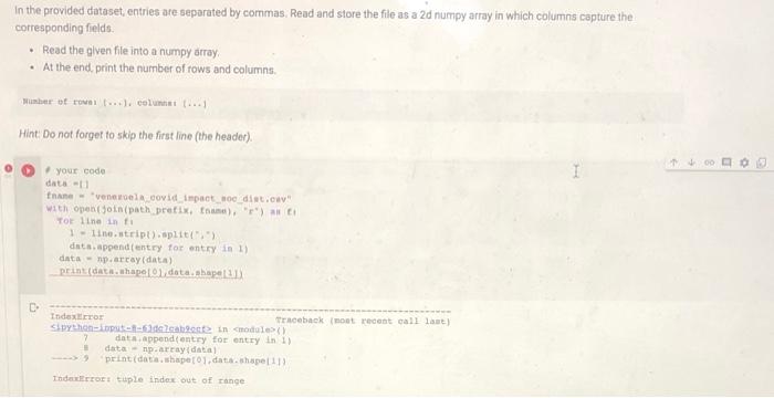 Solved i have error tuple index out of range. how can fix it | Chegg.com