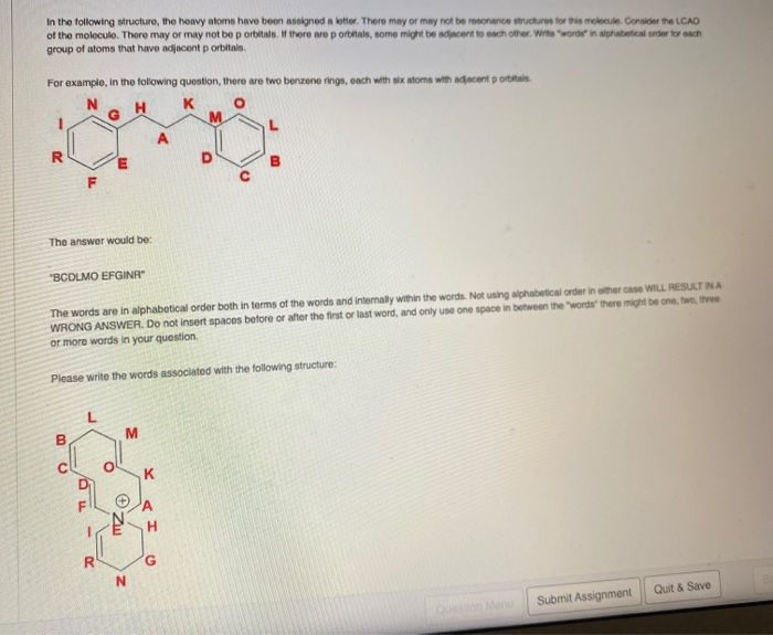 Solved In the following structure, the heavy atoms have been | Chegg.com