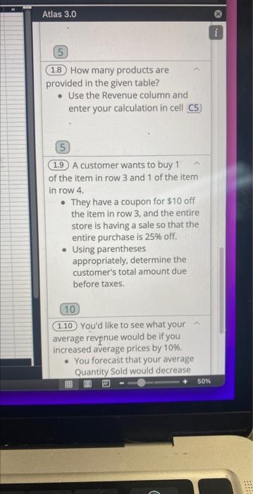 1) Inventory You have been asked to do some more | Chegg.com