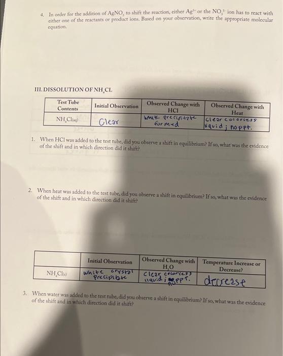 Please help with I. Part B Question 2 (begins with | Chegg.com