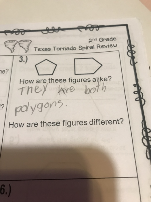 Solved 000 e por 2nd Grade Texas Tornado Spiral Review ne? | Chegg.com