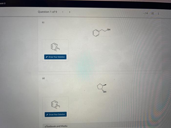 Solved Provide the alkene needed to synthesize each of the | Chegg.com