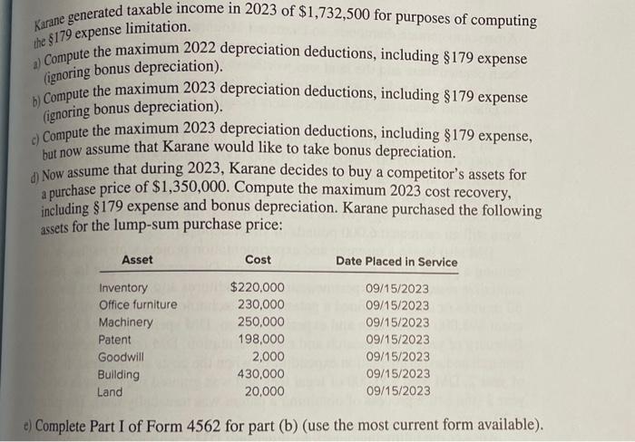 Solved 76. Karane Enterprises, a calendar-year manufacturer | Chegg.com