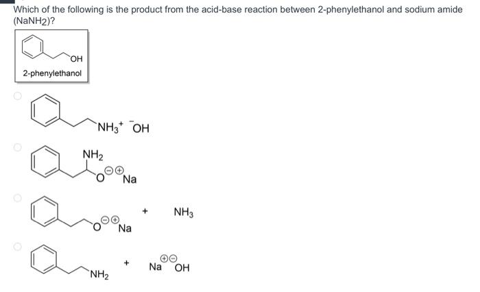 Solved Which of the following is the product from the | Chegg.com