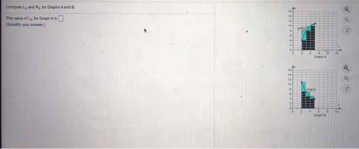 Solved Compute Lg and Rg for Graphs A and B. : The value of | Chegg.com