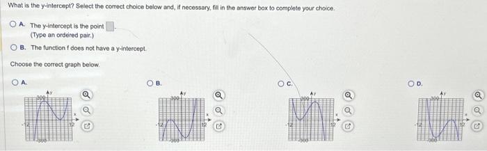Solved sketch a graph of the following polynomial. identift | Chegg.com