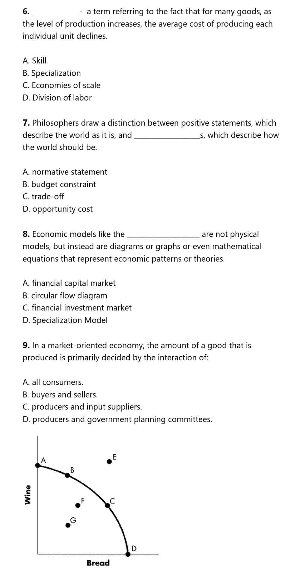 Solved 2. The basic difference between macroeconomics and | Chegg.com